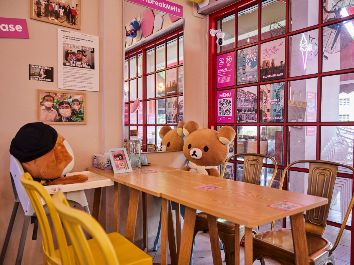 GrabFood rider opens ice-cream cafe and champions rider policies