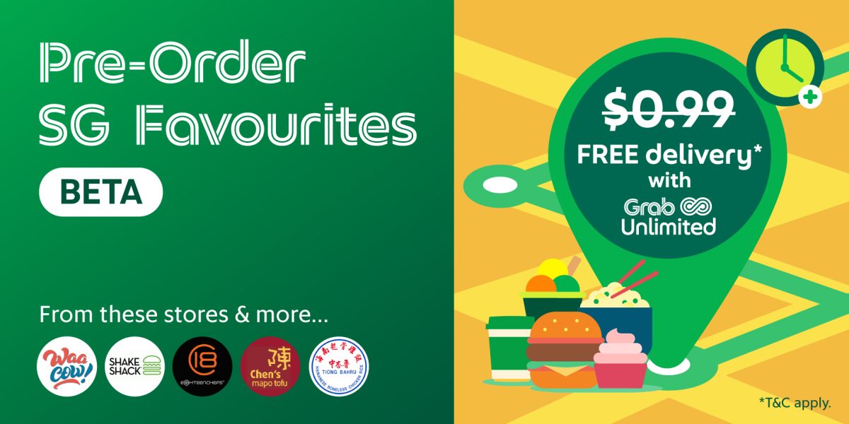 GrabFood’s new pre-order function delivers most popular eats for 99 ...