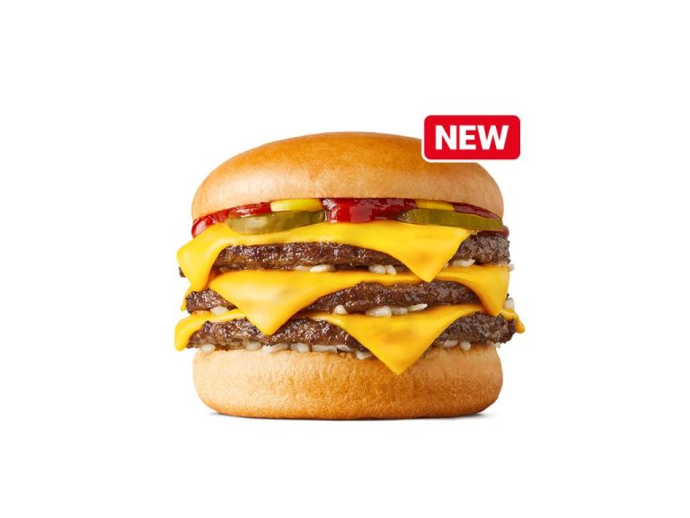 McDonald’s introduces new triple cheeseburger, apple custard pie ...