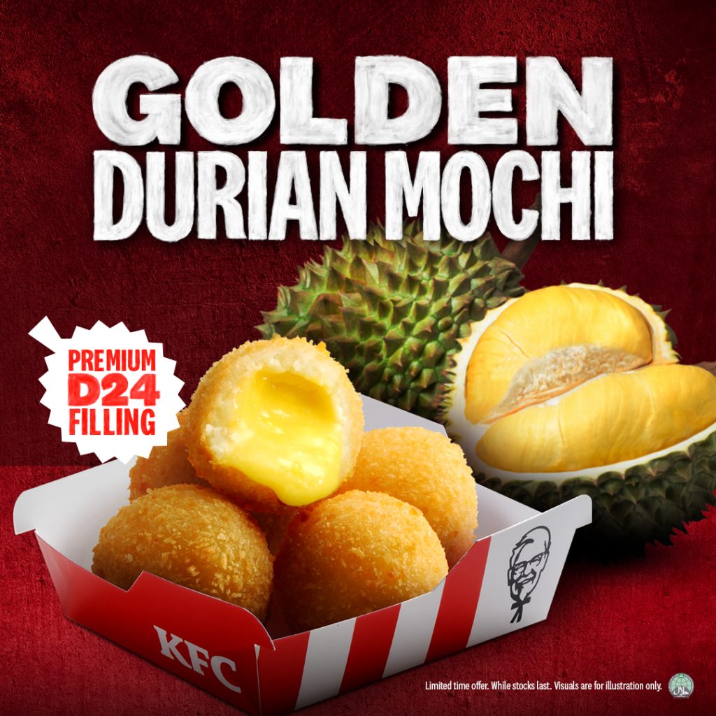 KFC is bringing back its sinful hot devil drumlets and golden durian ...
