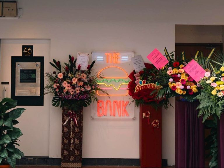 The Bank restaurant: 80s burger bar behind an ATM | HungryGoWhere