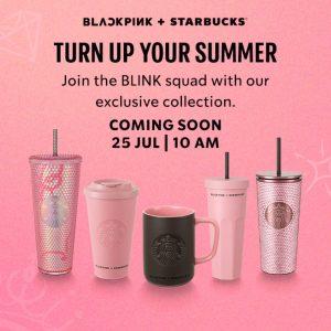 Blackpink x Starbucks' collab in Singapore | HungryGoWhere