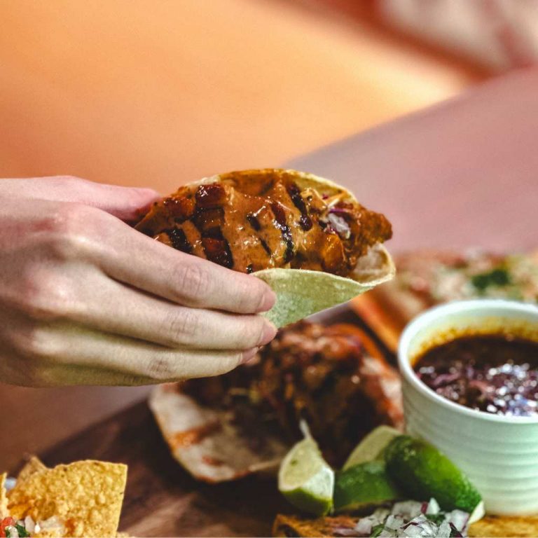 We checked out Huevos, a Mexican restaurant with viral, loaded tacos | HungryGoWhere