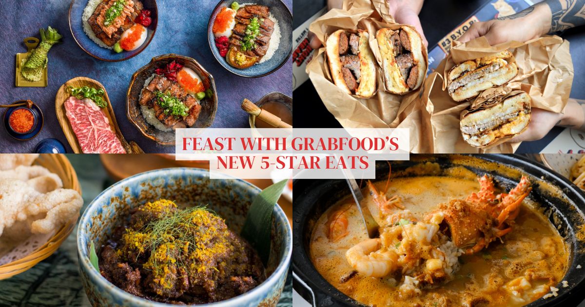 GrabFood's 5-Star Eats: Curated quality eats via delivery in Singapore ...
