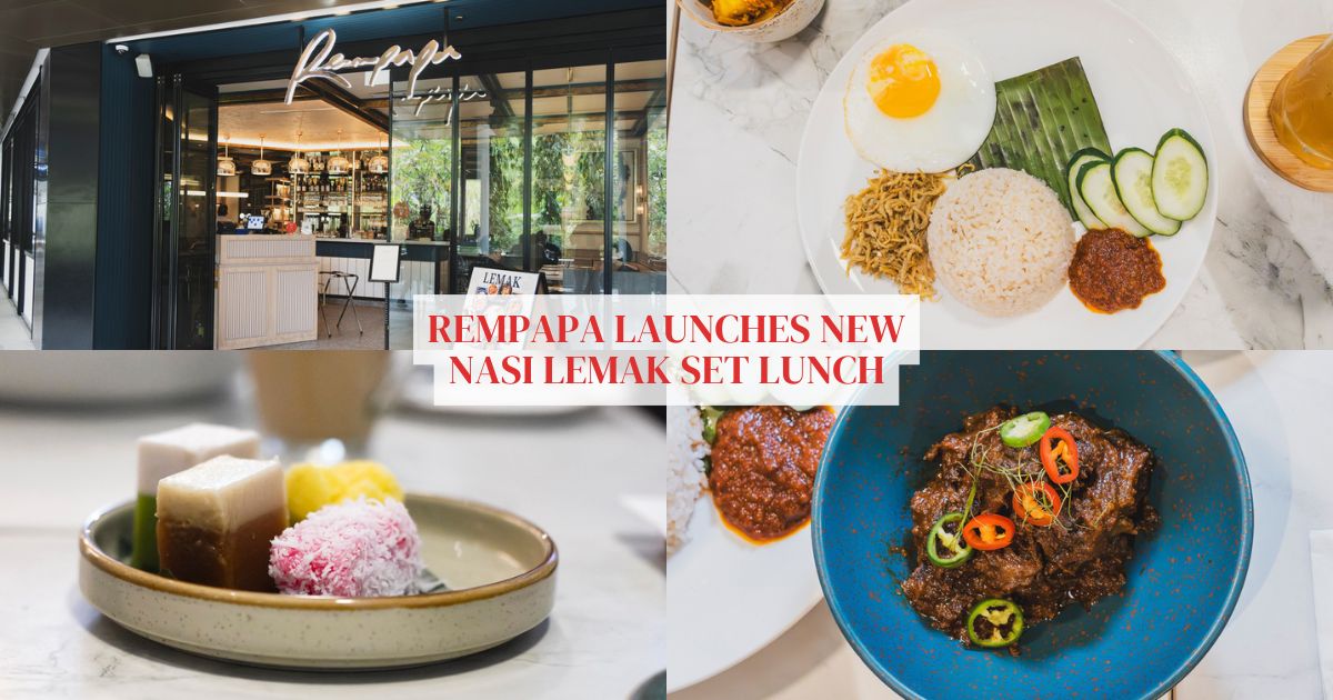 Rempapa: Beloved heritage food restaurant launches new nasi lemak lunch ...