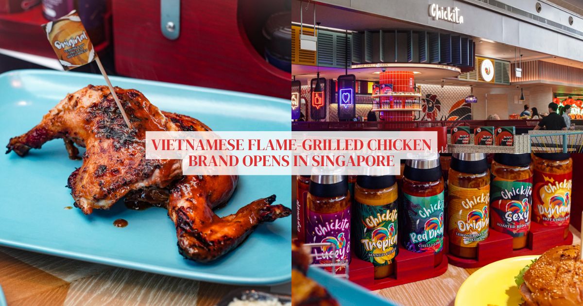 Grilled chicken goodness at first Chickita Singapore store | HungryGoWhere