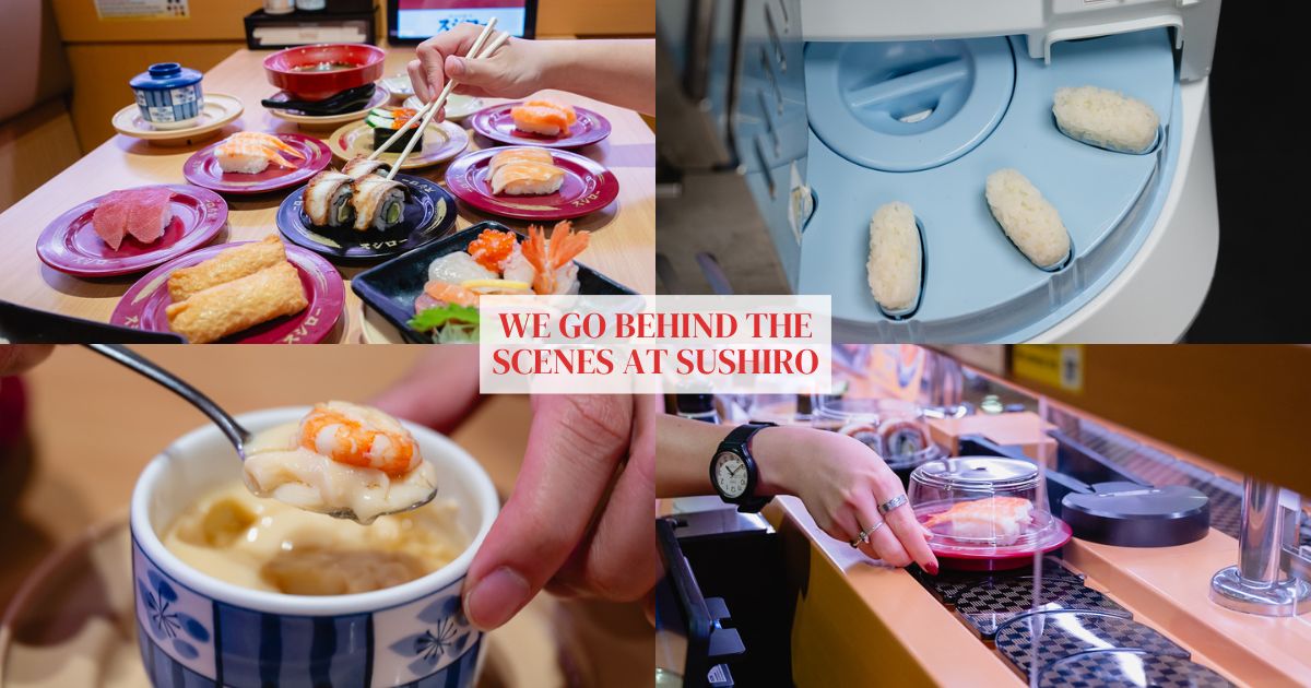 Behind the scenes at Sushiro’s high-tech conveyor belt sushi experience | HungryGoWhere