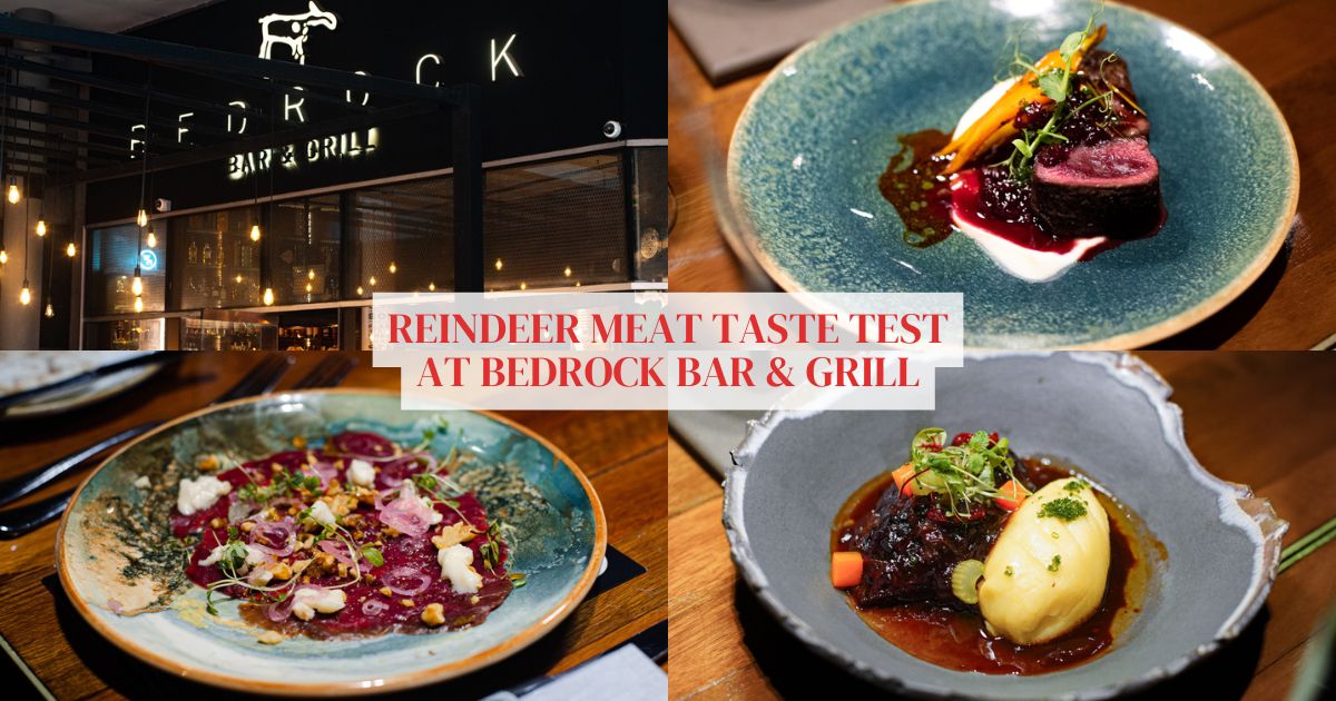 We try reindeer meat at Bedrock Bar & Grill | HungryGoWhere