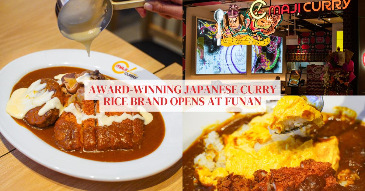 Award-winning Japanese brand Maji Curry opens at Funan | HungryGoWhere