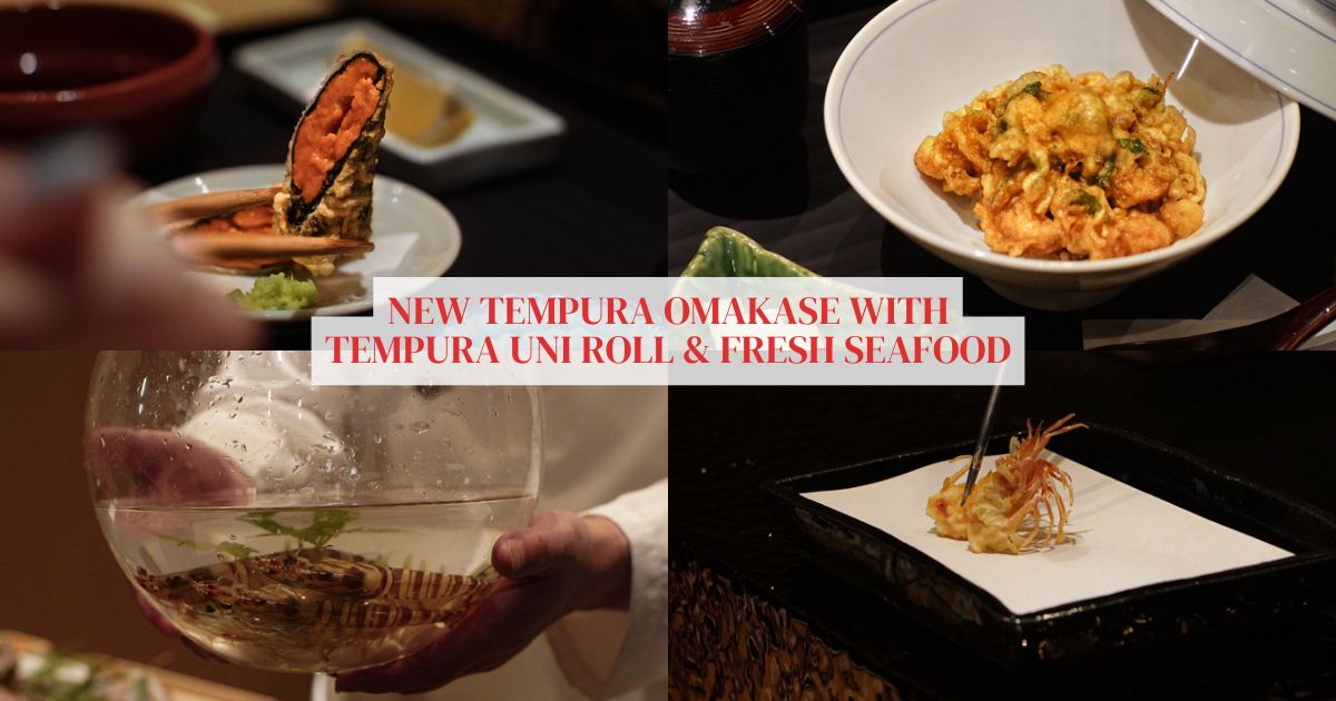 Tempura Ensei: Premium tempura omakase restaurant | HungryGoWhere
