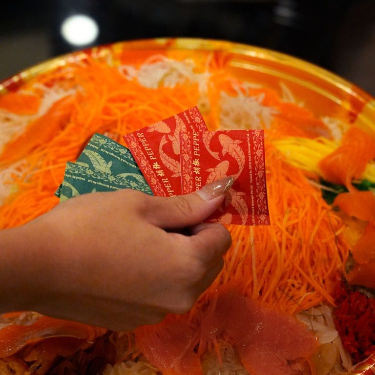 What to say during lo hei & its history in Singapore | HungryGoWhere